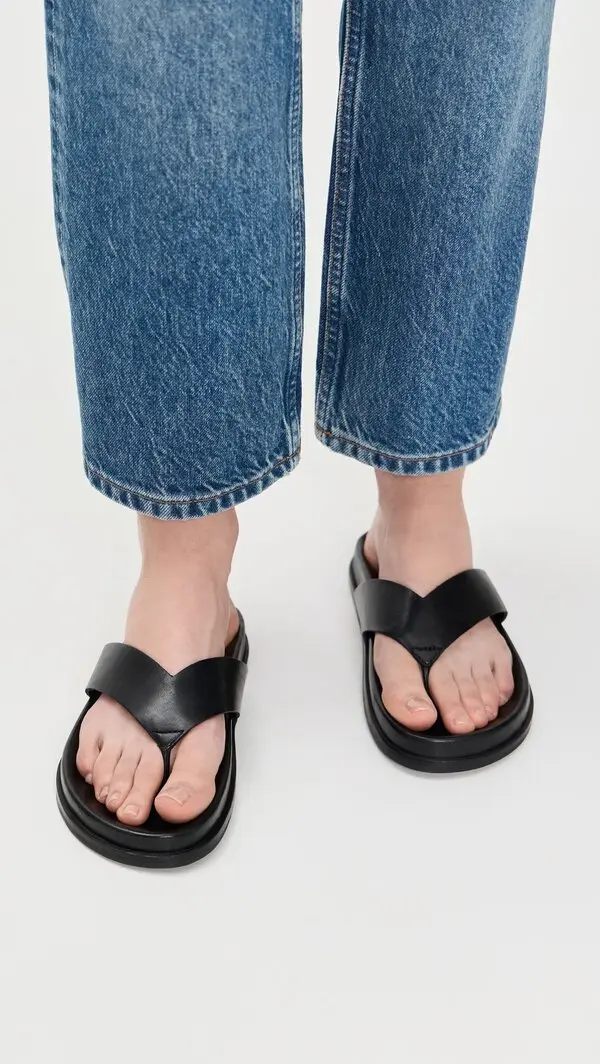 TONY BIANCO Loop Sandals - Black