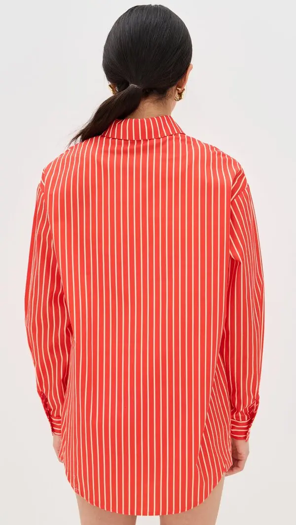 BAILEY ROSE Striped Button-down Shirt