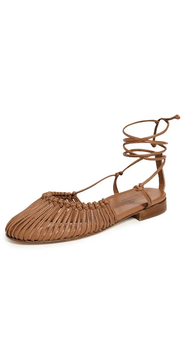 Hereu Mantera Flats - Tan