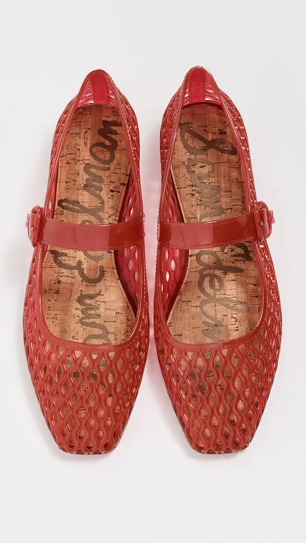 Sam Edelman Michaela Jelly Flat - Red