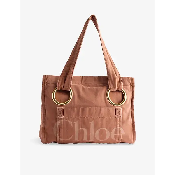 Chloé Plage Medium Cotton Tote Bag