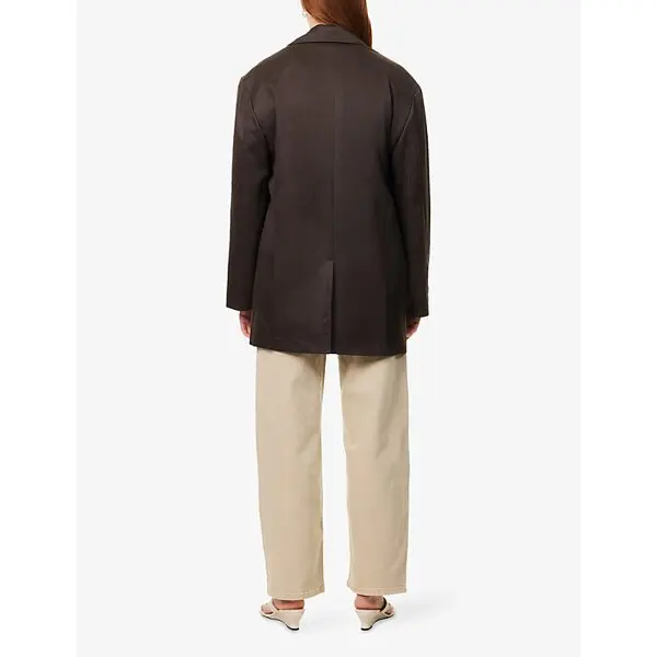 REPRESENT Crimp Single-breasted Woven Blazer