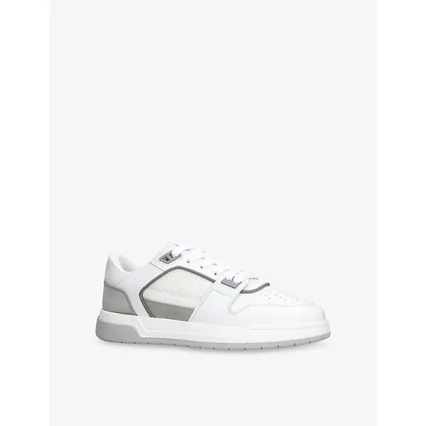 ARNE Leather And Mesh Low-top Trainers - White/oth
