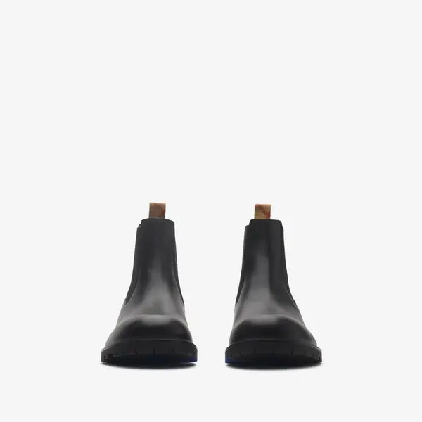 Burberry Leather Chelsea Boots