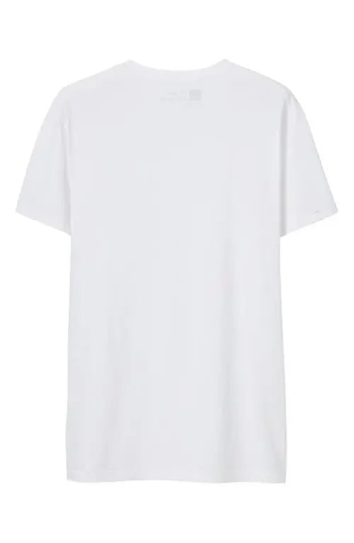 SAXX Droptemp® Cooling Cotton Blend Slim Fit V-neck Undershirt - White