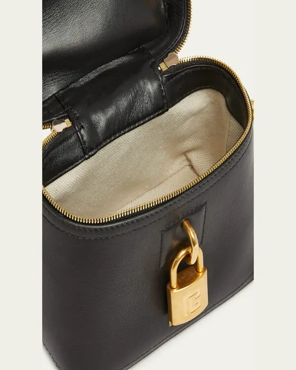 Balmain Pulse Vanity Top-handle Bag