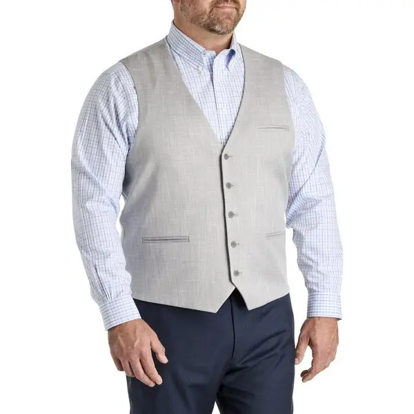 OAK HILL BY DXL Textured Vest