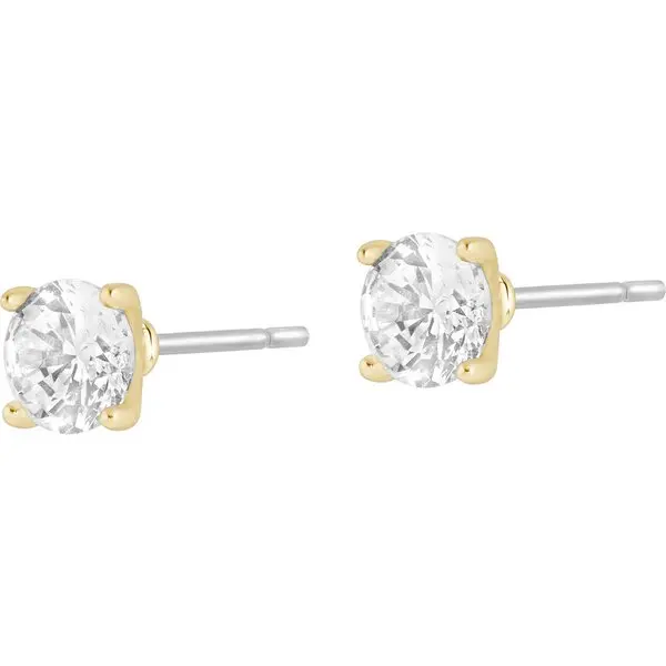 ELECTRIC PICKS 5mm Stud Earrings - Gold