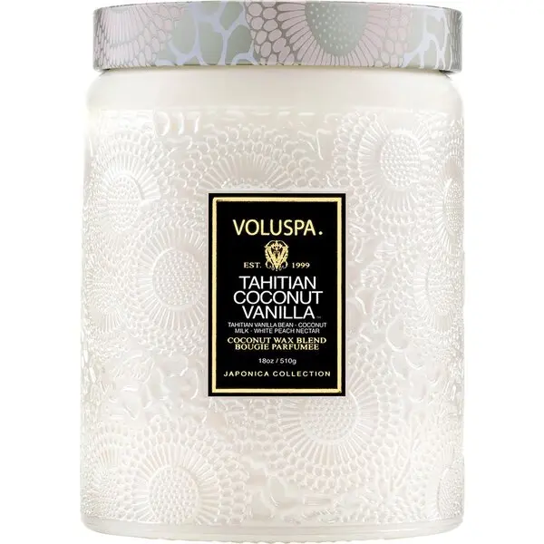 Voluspa Large Candle - Tahitian Coconut Vanilla