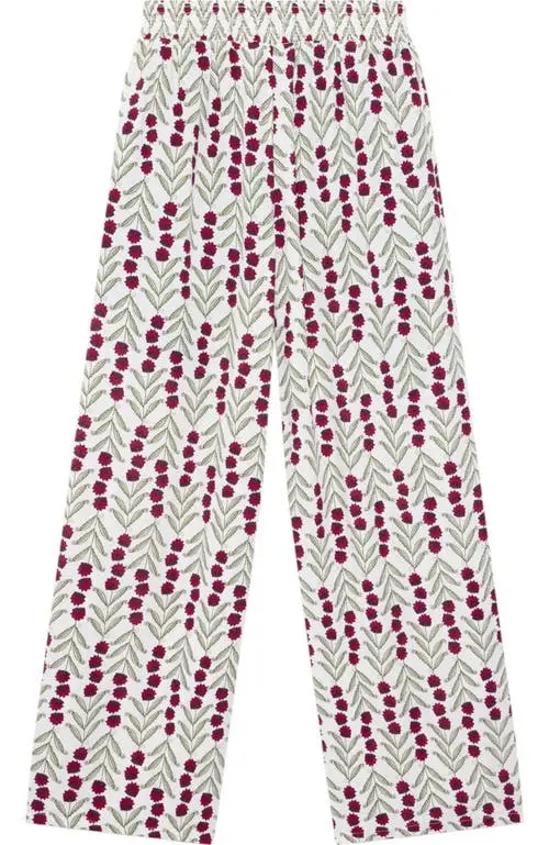 Mint Velvet Printed Wide Leg Trousers