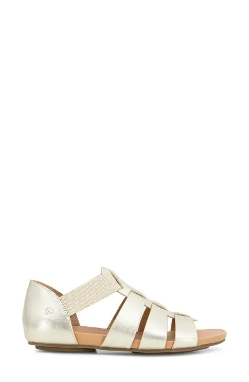 Gentle Souls Lennon Strappy Sandal - Soft Gold Leather