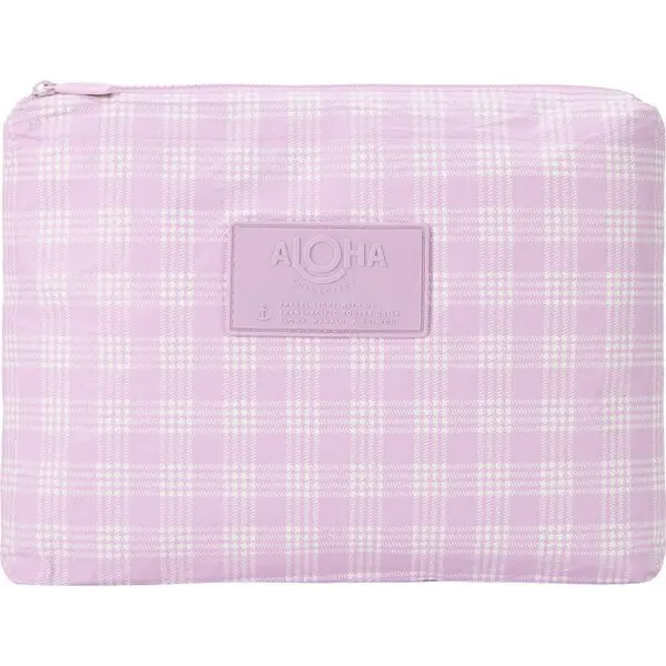 ALOHA COLLECTION Water-resistant Zip Pouch