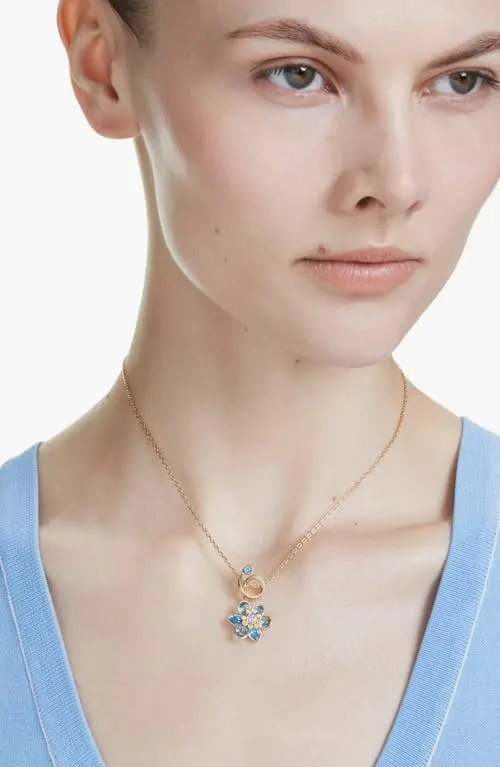 SWAROVSKI Idyllia Floral Pendant Necklace