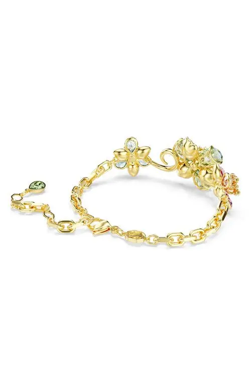 SWAROVSKI Idyllia Crystal Flower Bracelet