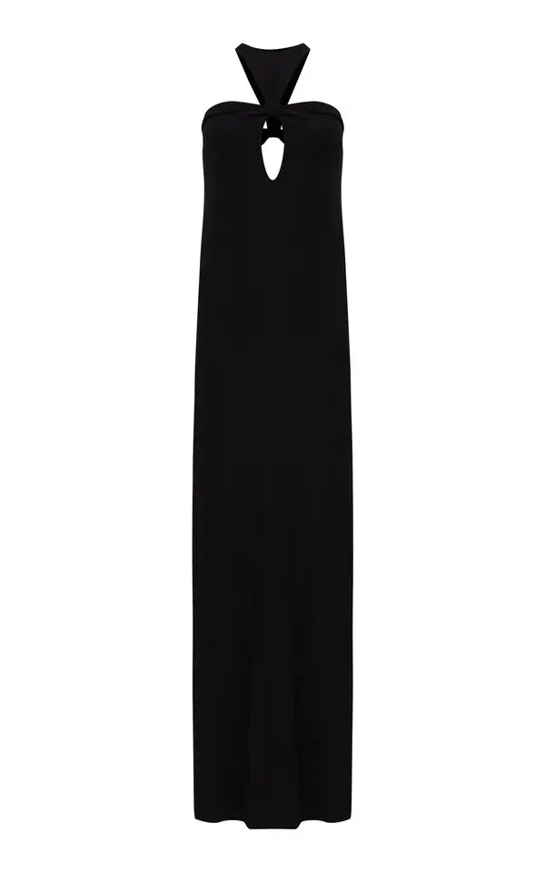 ADRIANA DEGREAS X Sabine Getty Gown - Black