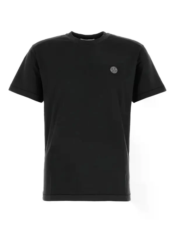 Stone Island Cotton T-shirt - Black