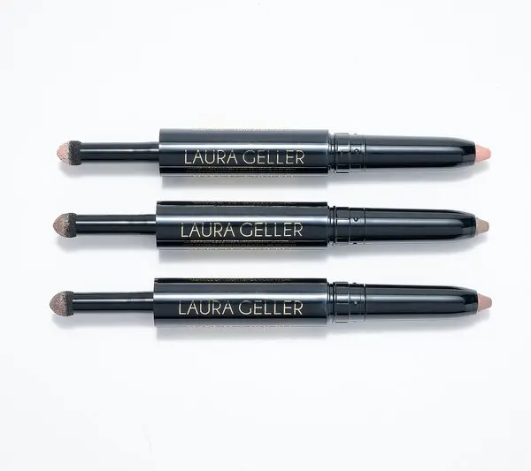 Laura Geller Beauty Make It A Double Dual-ended Shadow Stick Trio - One-color