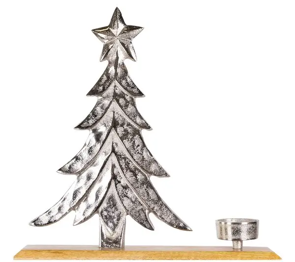 NORTHLIGHT 11.5' Downswept Tree Christmas Teali Ht Holder - One-color