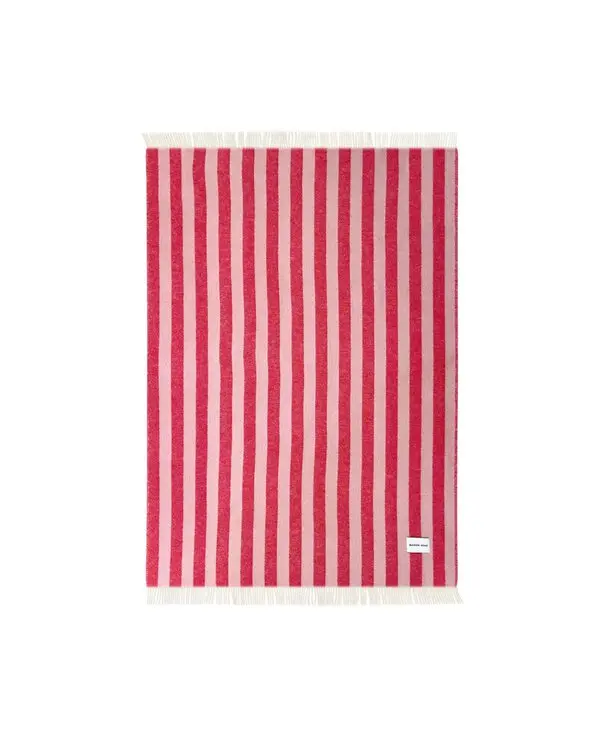 MAISON DEUX Candy Wrap Blanket, 51 L X 78 W