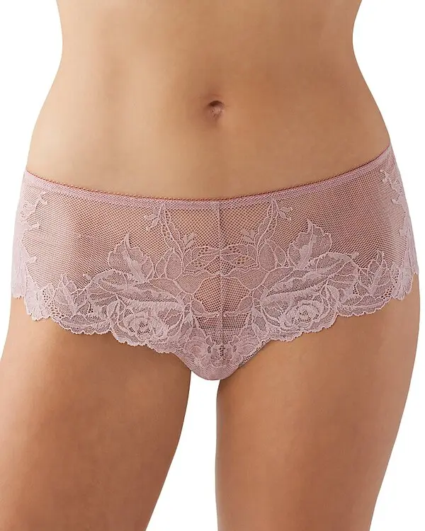 Wacoal Vivid Attraction Tanga - Woodrose