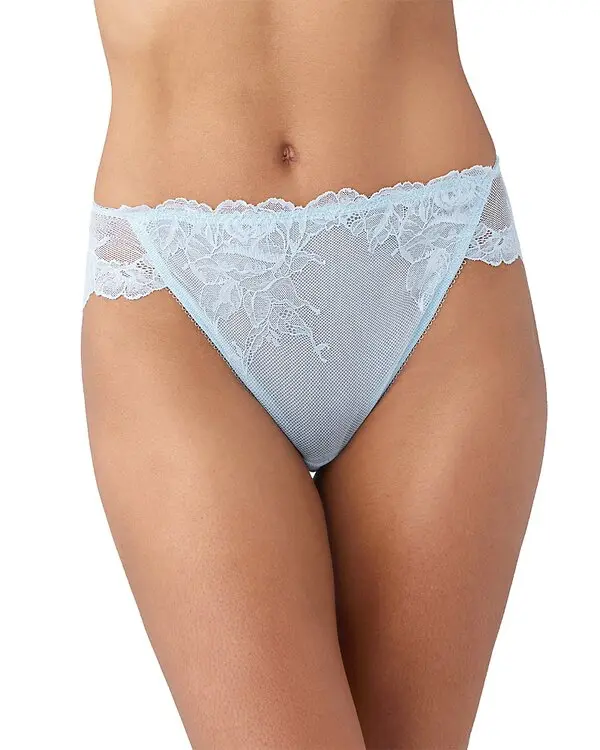 Wacoal Vivid Attraction High Cut Underwear - Soft Sky