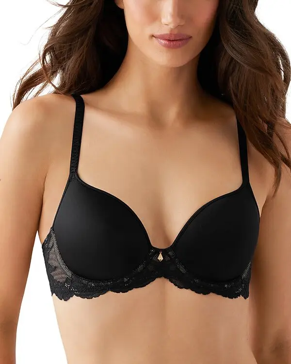 Wacoal Vivid Attraction Contour Bra - Black