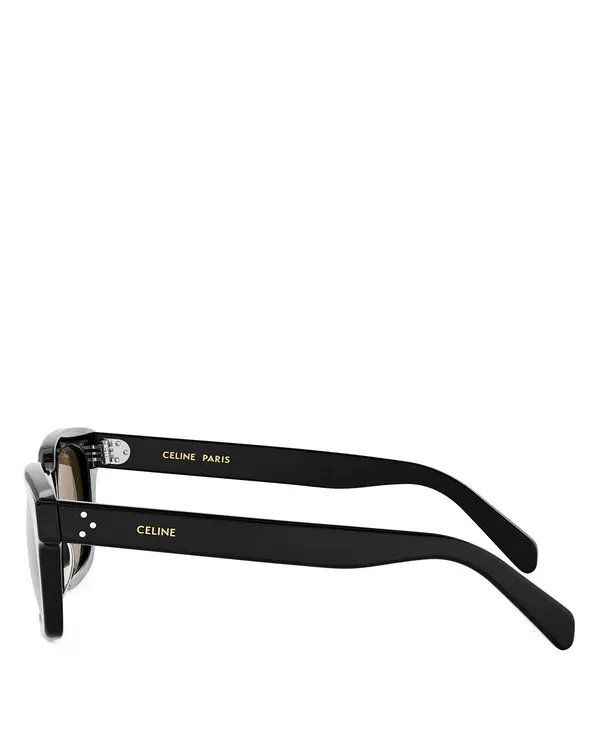 Celine Geometric Sunglasses, 51mm