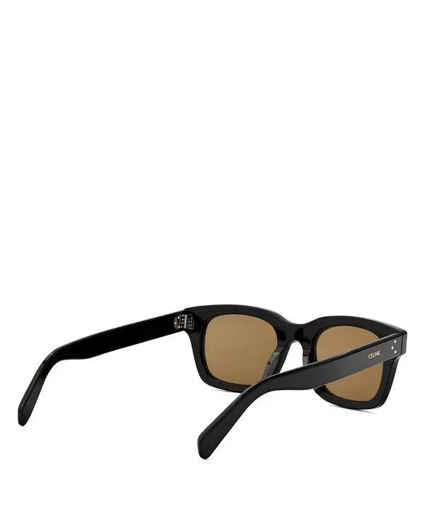 Celine Geometric Sunglasses, 51mm