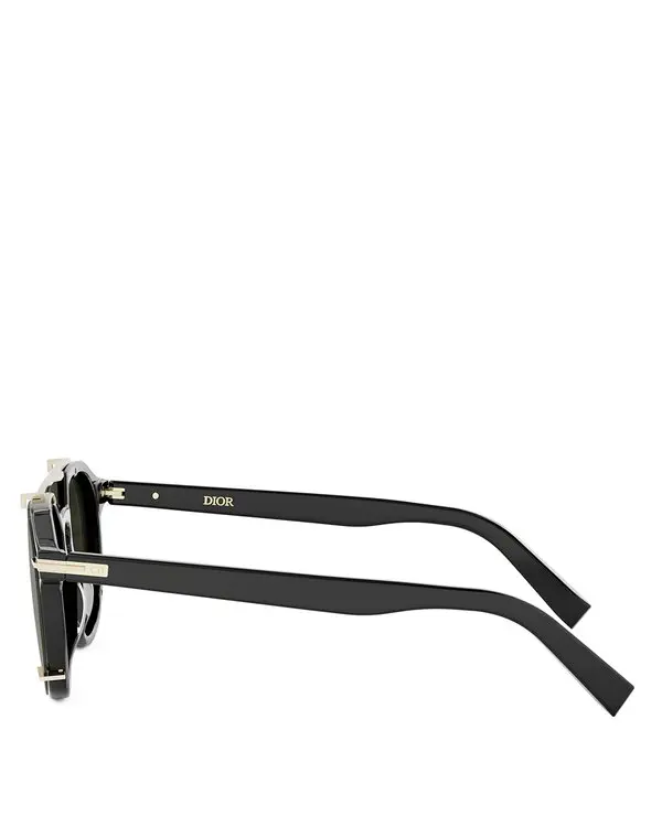 Dior Diorblacksuit Ri Round Sunglasses