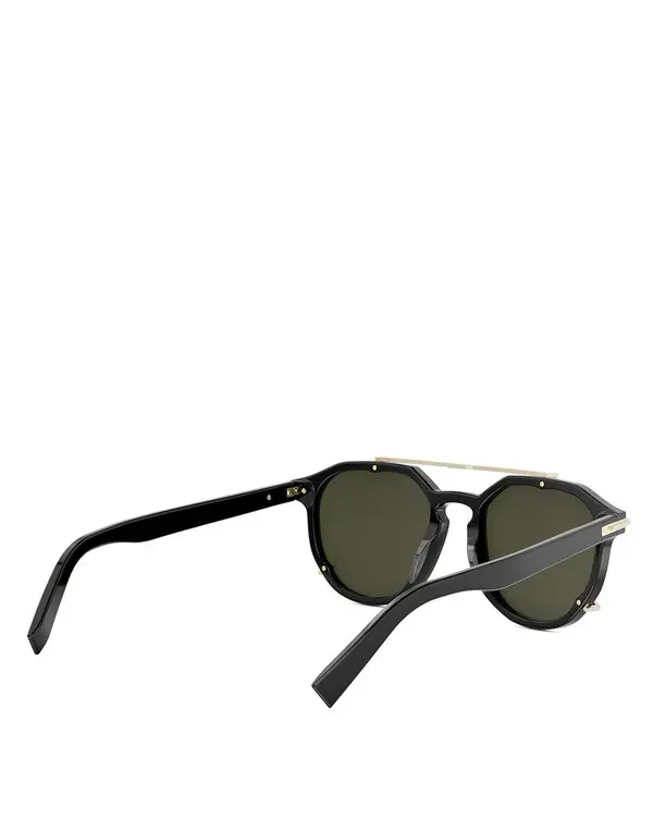 Dior Diorblacksuit Ri Round Sunglasses