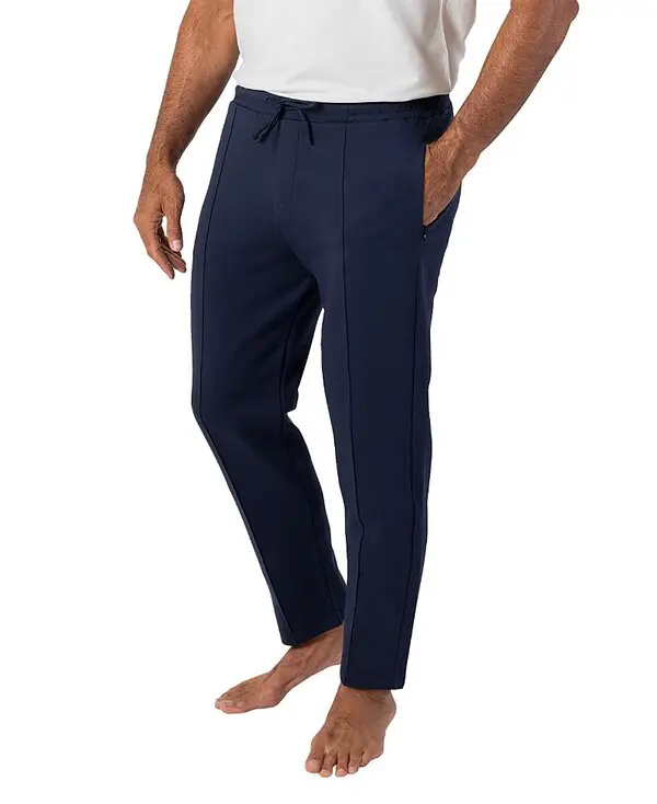 Robert Talbott Evans Track Pant - Navy