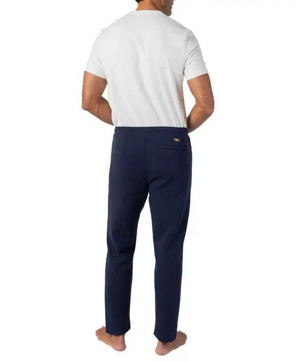 Robert Talbott Evans Track Pant - Navy