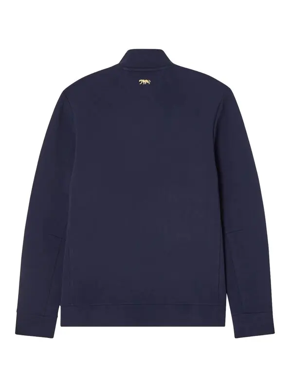 Robert Talbott Evans Track Jacket - Navy