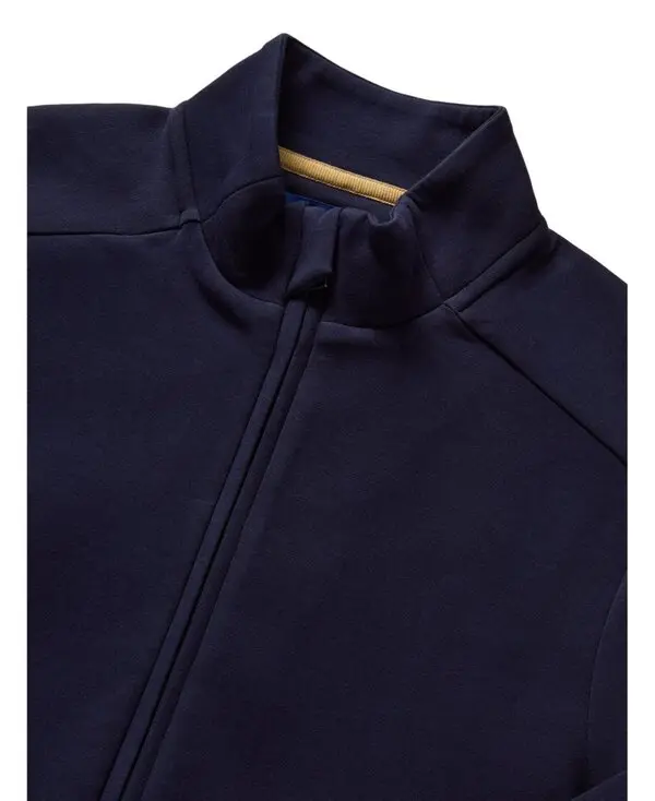 Robert Talbott Evans Track Jacket - Navy