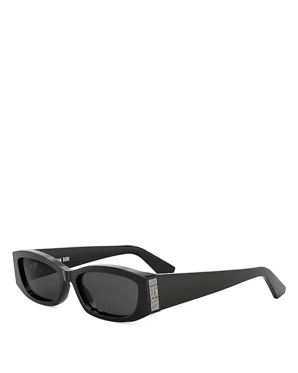 Dior Diorgraphique S1i Square Sunglasses - Black/smoke