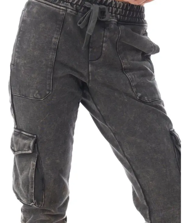 Heaven Cargo Jogger - Black