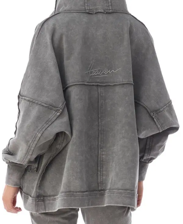 Heaven Open Cardigan - Charcoal