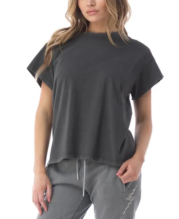 Heaven Boxy Tee - Charcoal
