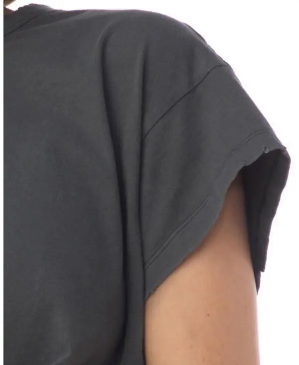 Heaven Boxy Tee - Charcoal