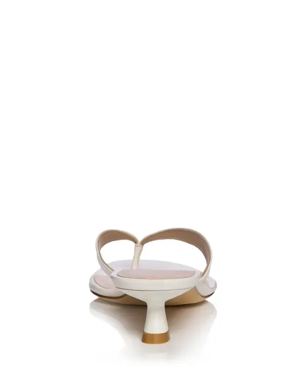 STUART WEITZMAN Rio Sleek 35 Sandals - Cream