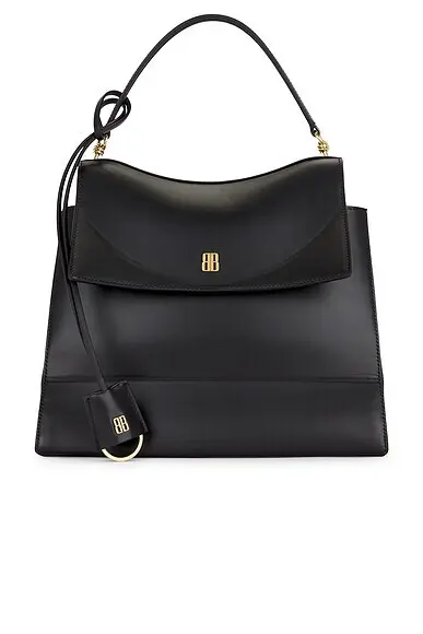 Balenciaga Nano Medium Top Handle Bag - Black