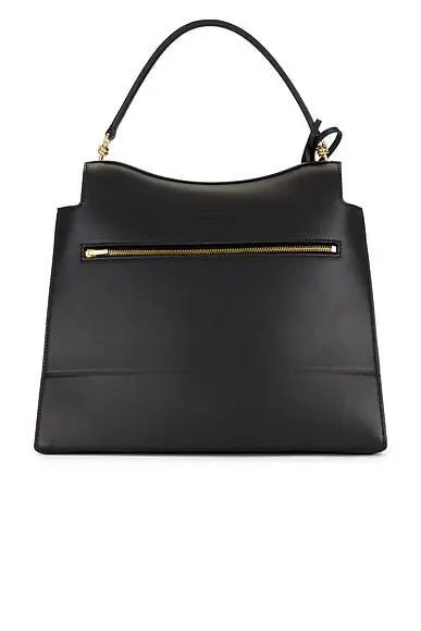 Balenciaga Nano Medium Top Handle Bag - Black
