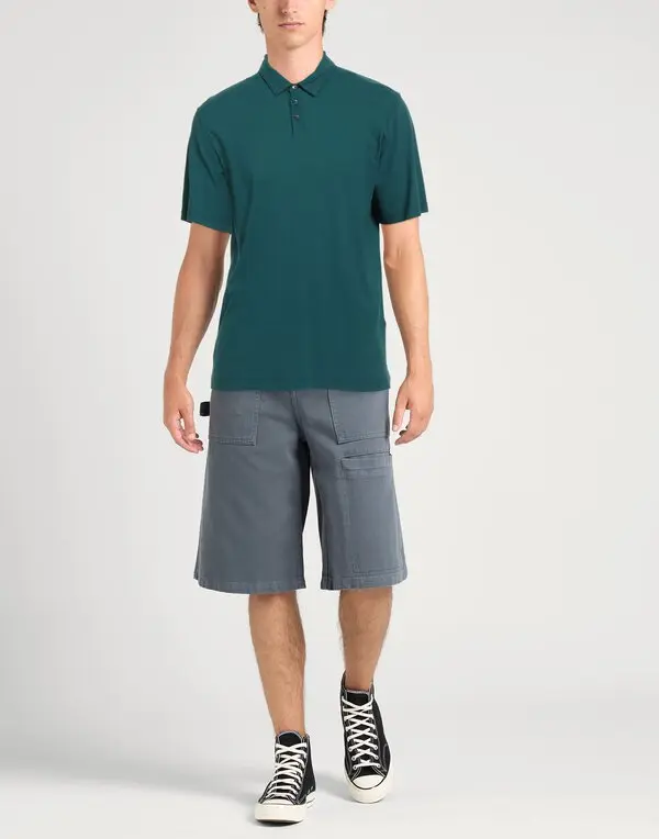Alpha Studio Polo Shirt Size Cotton, Elastane - Green