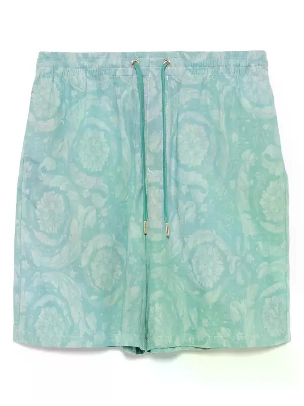 Versace Barocco Chambray Shorts