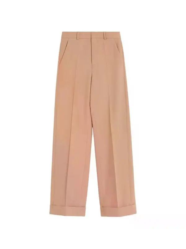 Valentino Garavani Wool Trousers - Neutrals