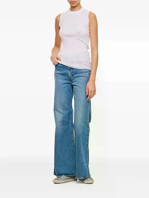 LEVI'S Cotton-blend Wide Leg Jeans