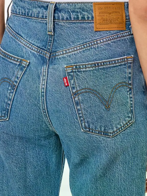LEVI'S Cotton-blend Wide Leg Jeans