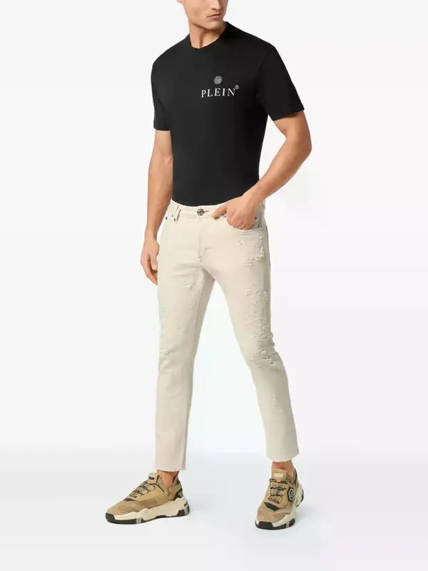 Philipp Plein Logo-patch Jeans