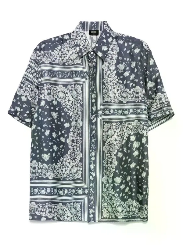 Fendi Bandana-print Shirt