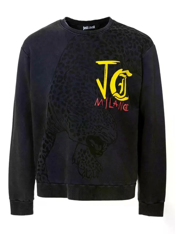 Just Cavalli Leopard-print Sweatshirt